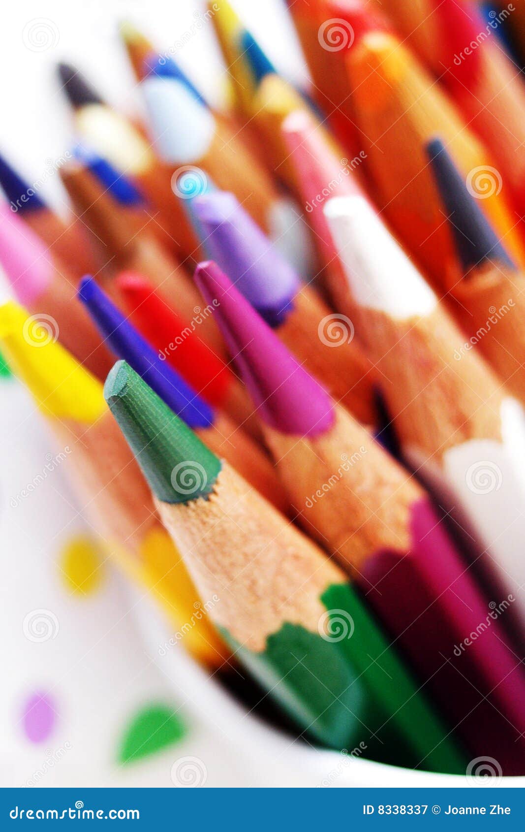 An Artists Colouring Pencils Stock Photography | CartoonDealer.com ...