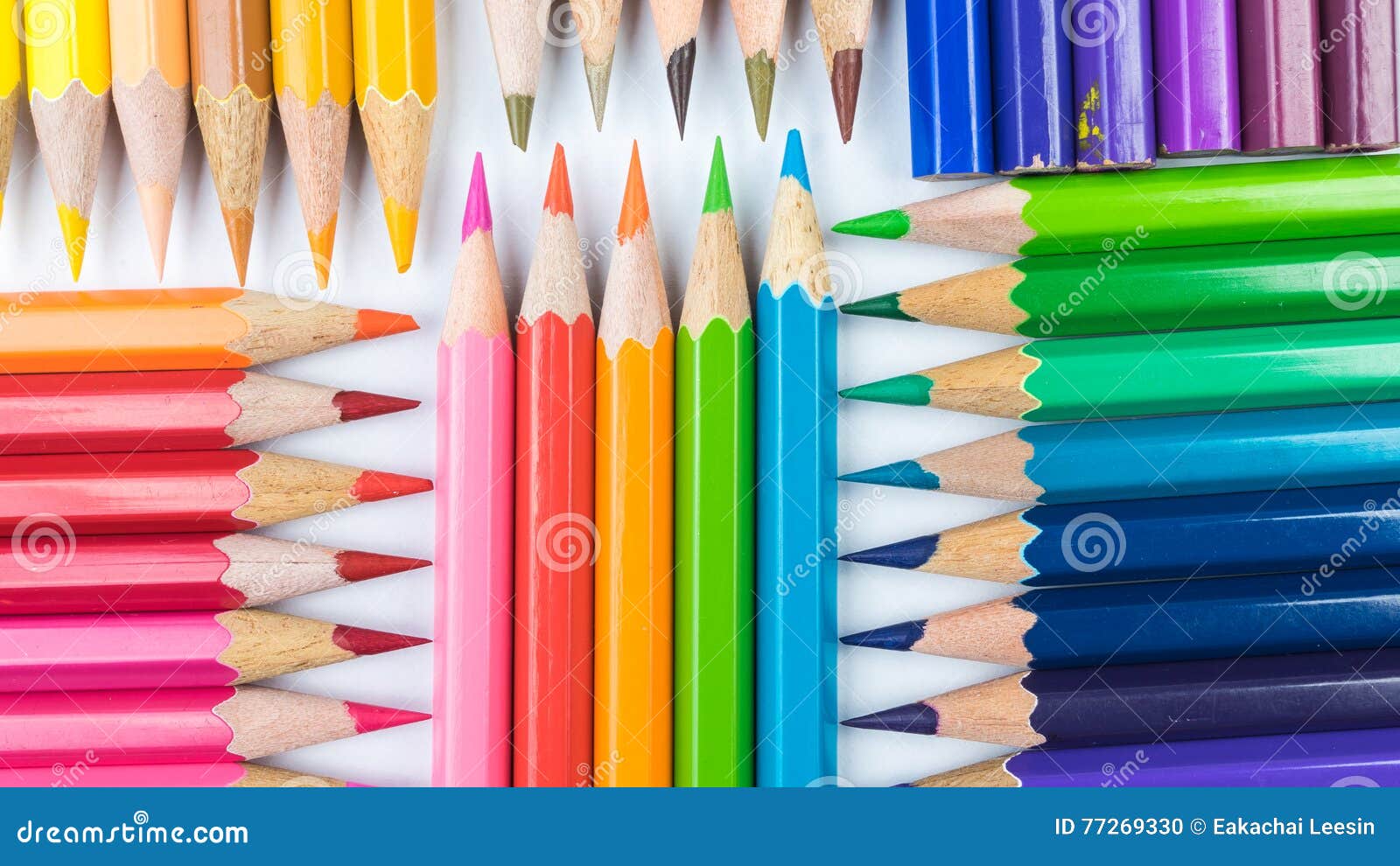 Colouring Pencils Royalty-Free Stock Photography | CartoonDealer.com ...