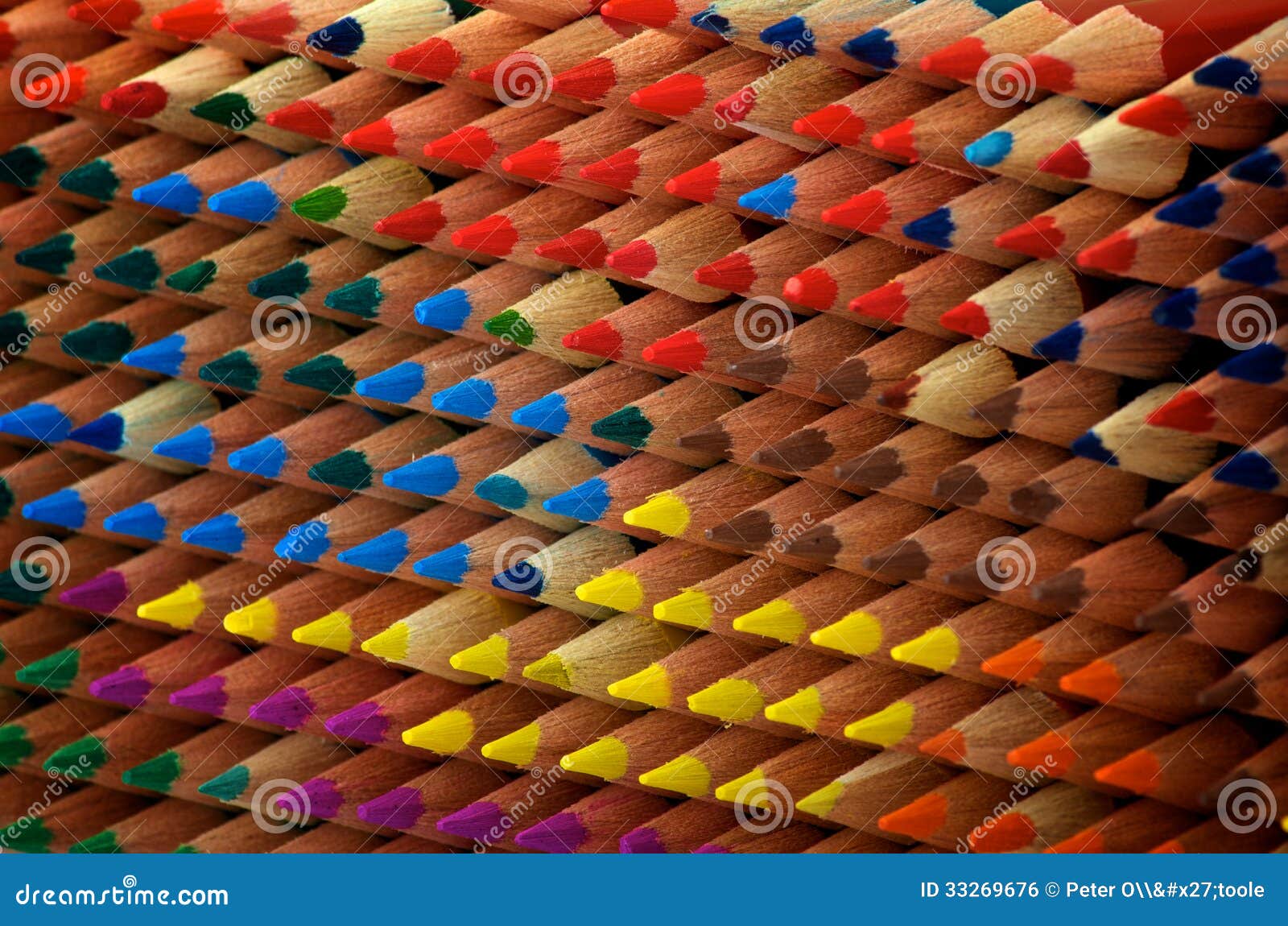Colouring Pencils Texture Stock Photo | CartoonDealer.com #33269676