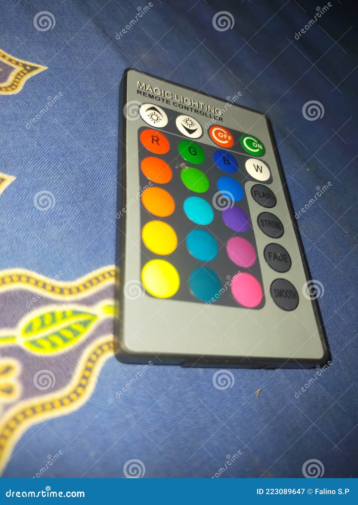 Colours in a Amazing Flash Magic Control Stock Image - Image of magic ...