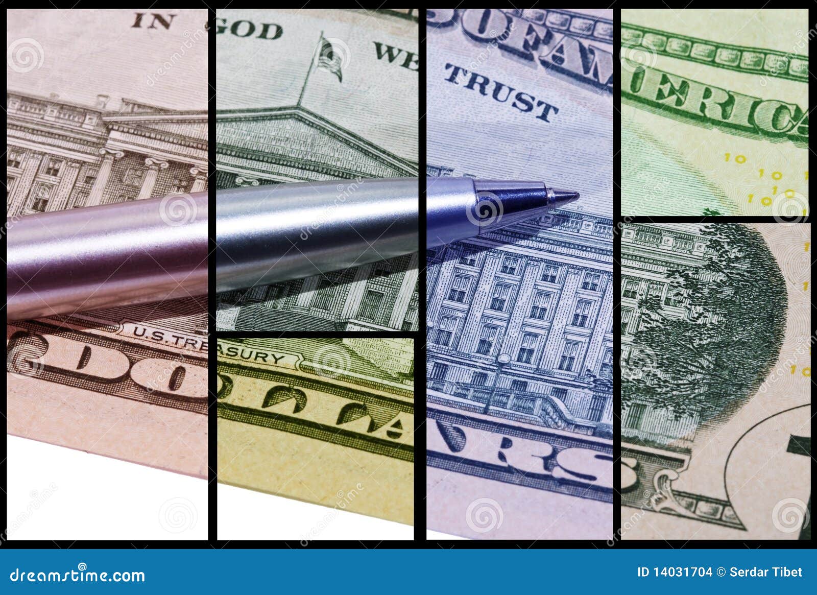 Colours of the money stock photo. Image of color, business - 14031704