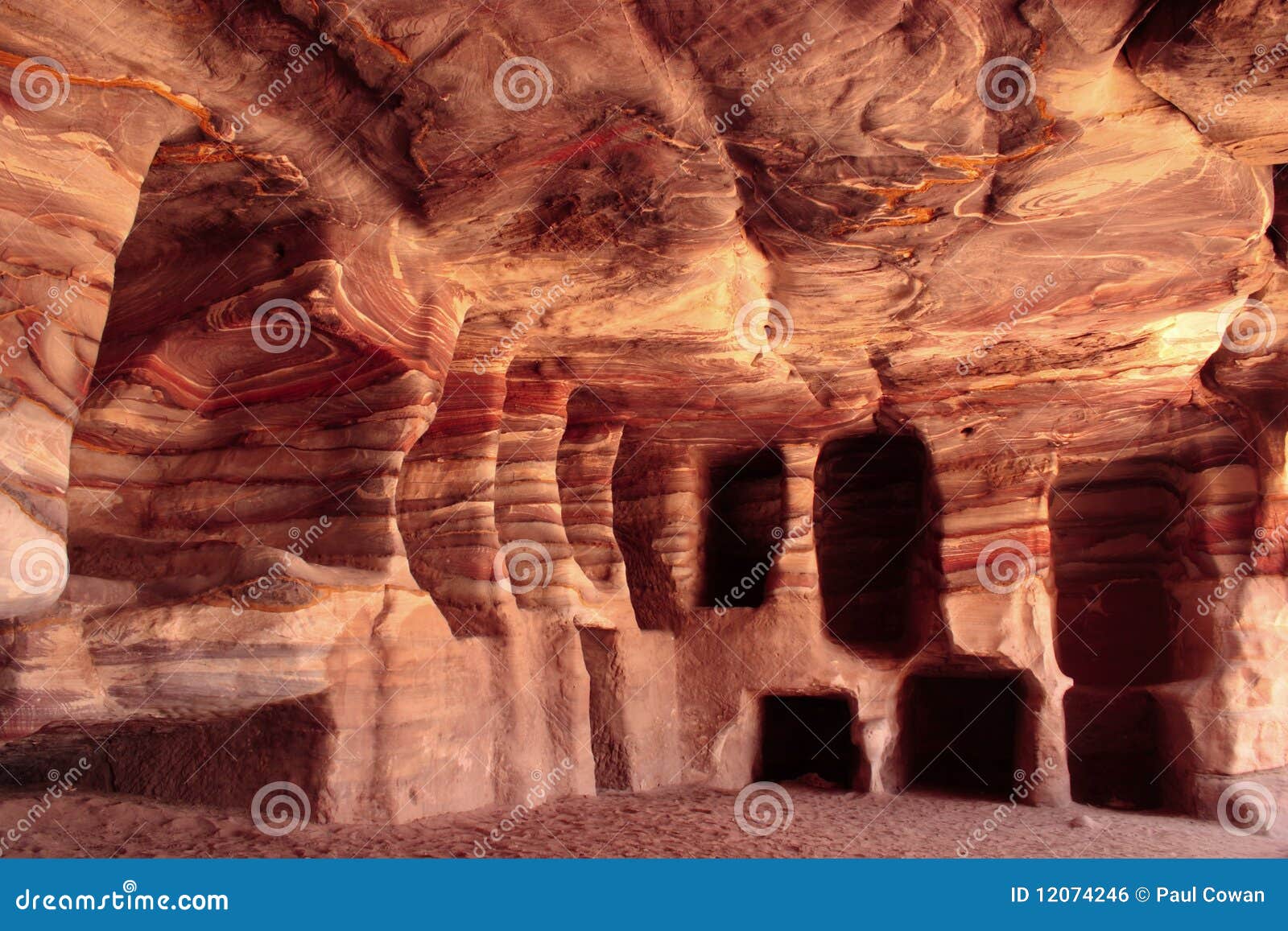 Colours of Petra stock photo. Image of archeological - 12074246