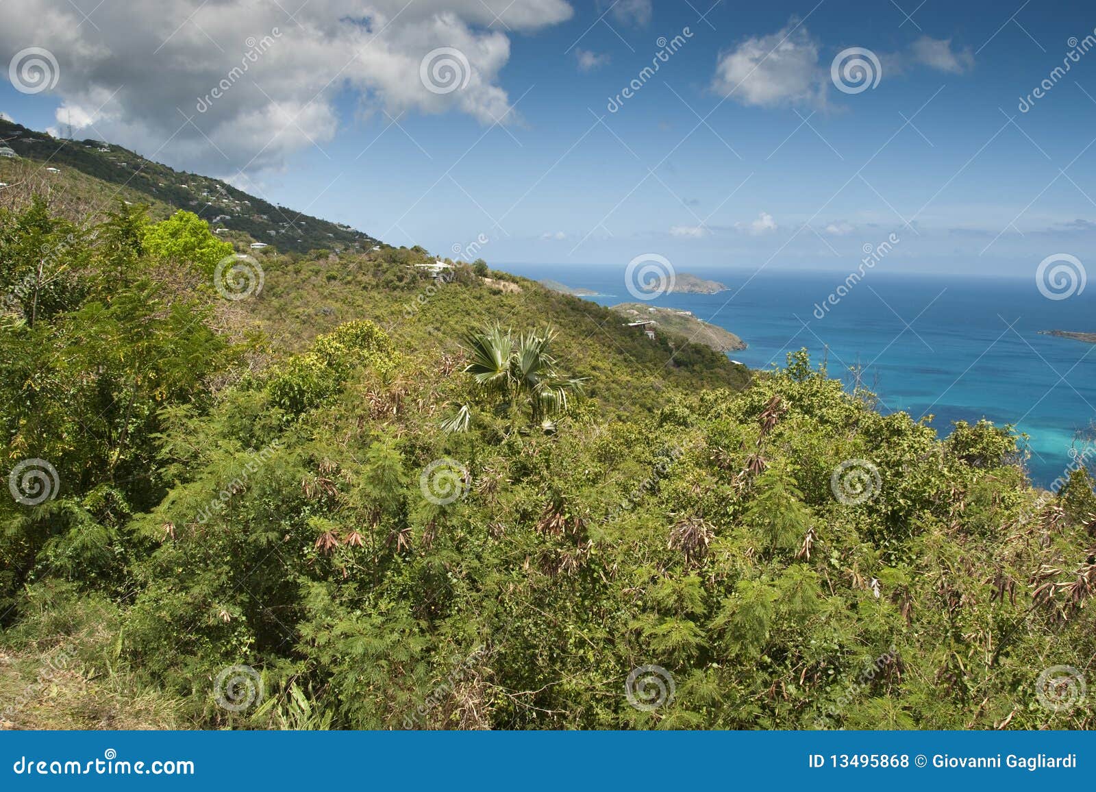 Colours of Saint Thomas stock photo. Image of nature - 13495868