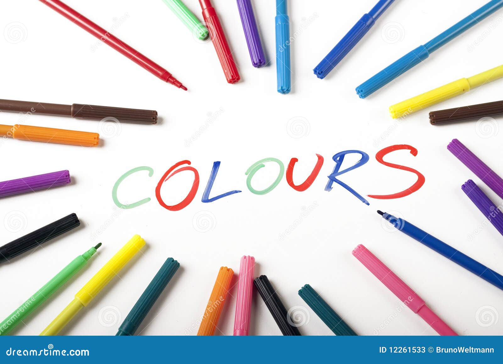 Colours and text Abstract! stock image. Image of background - 12261533