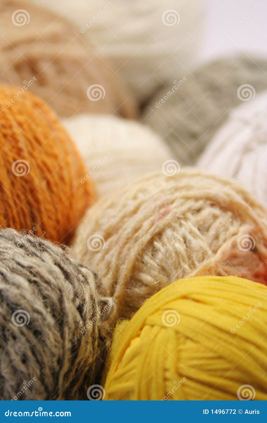 Colours wool clews stock photo. Image of thread, cloth - 1496772