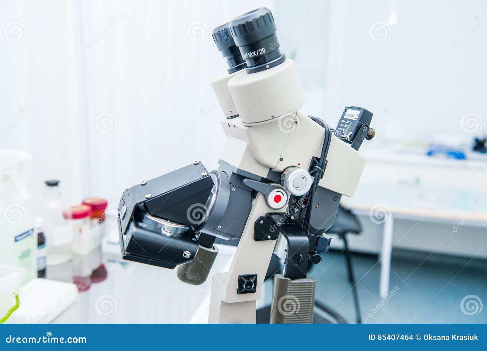 Colposcope with Digital Camera in Gynecological Room Stock Photo ...