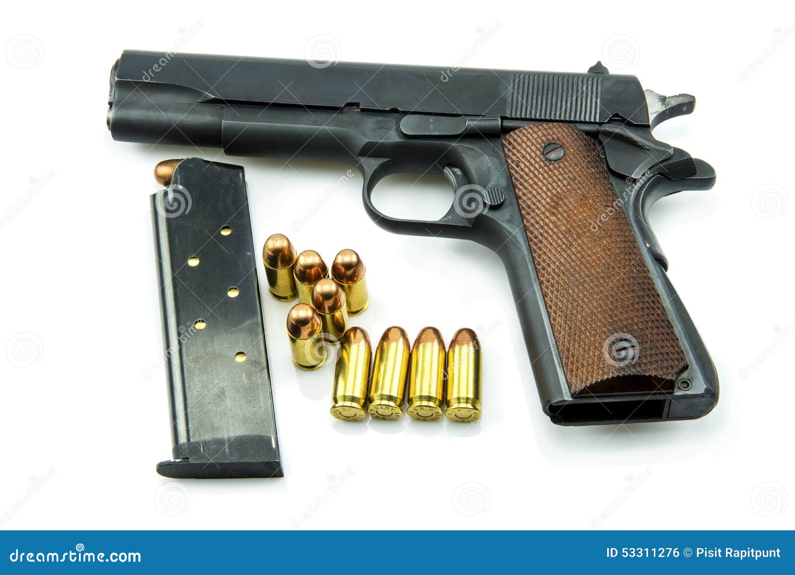 Colt Mark IV Delta Elite Series80 Government M1911 Stock Photo - Image ...