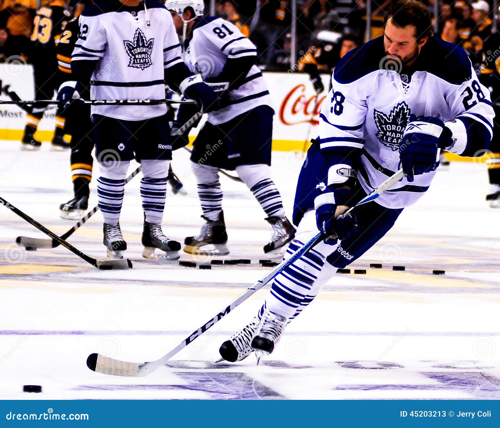 Colton Orr Toronto Mapleleafs Redaktionelles Stockfoto - Bild von ...