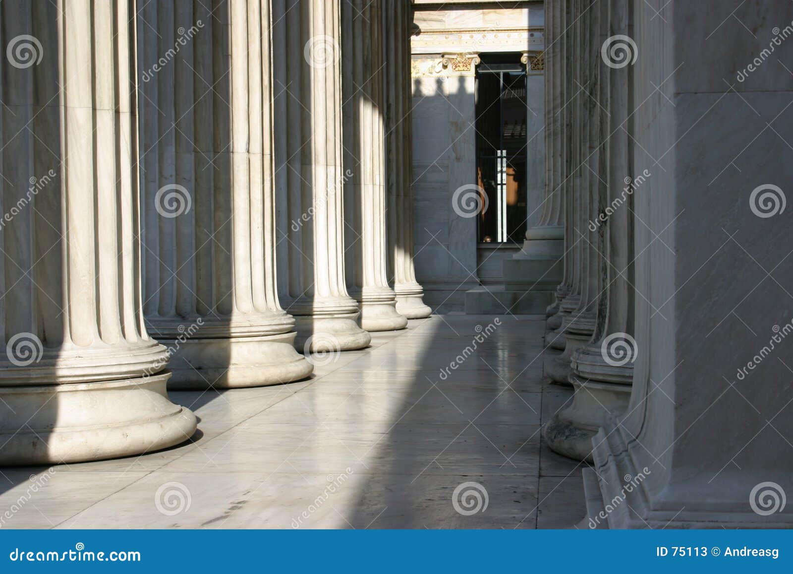 Colum array stock image. Image of column, rhythm, classic - 75113