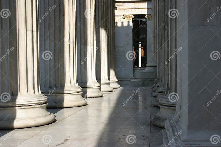Colum array stock image. Image of column, rhythm, classic - 75113