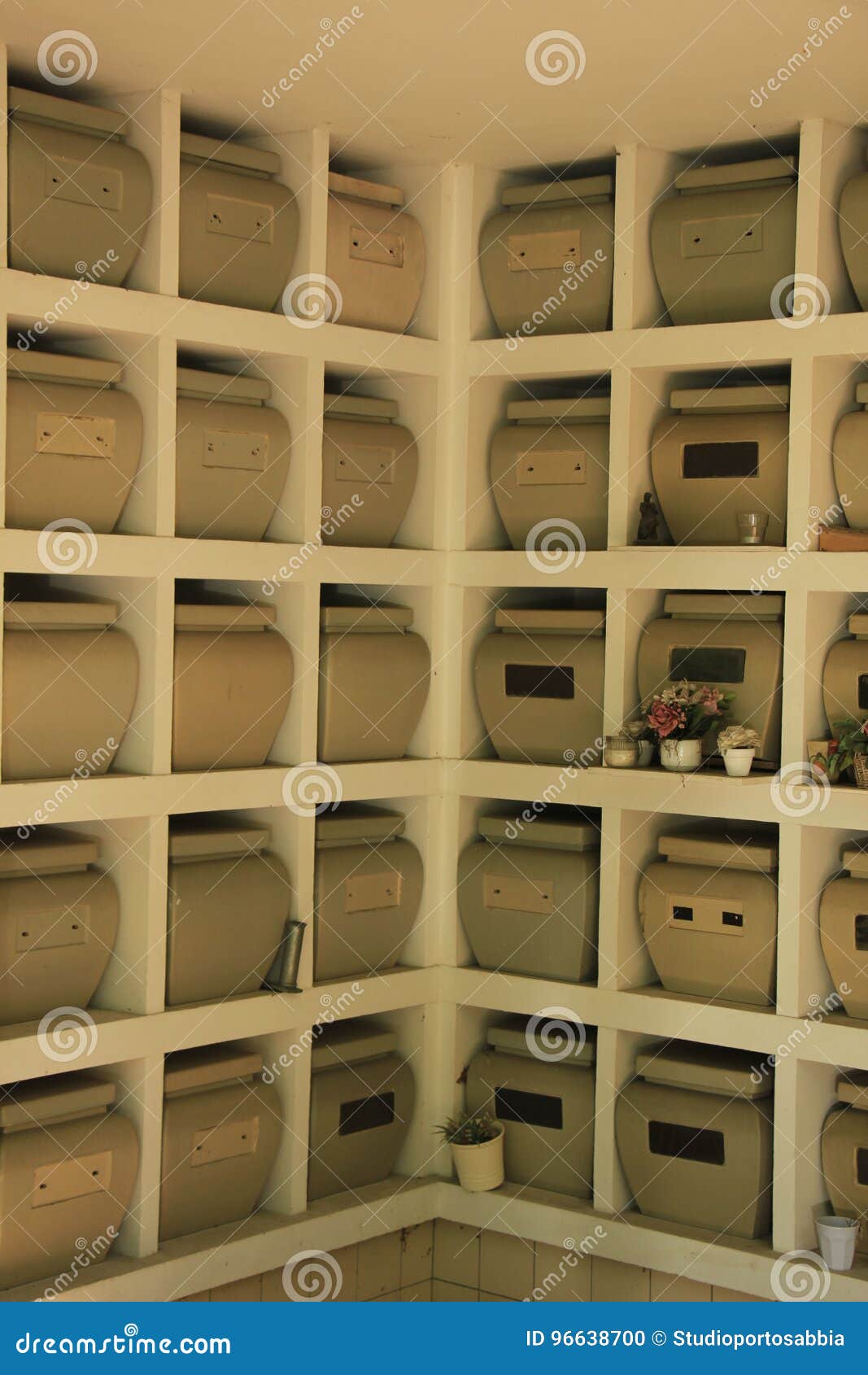 Columbarium stock photo. Image of cremation, death, cemetery - 96638700