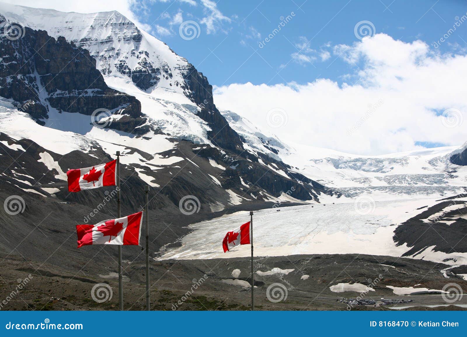 Columbia icefield, Canada stock photo. Image of adventure - 8168470