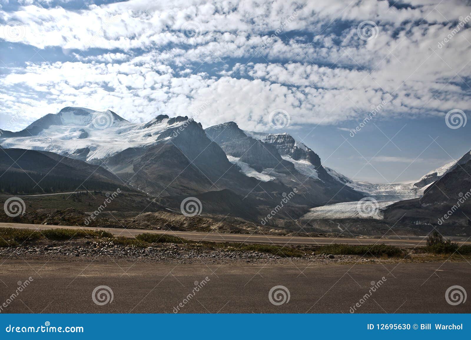 Columbia Icefield - Jasper National Park Stock Photo - Image of climate ...