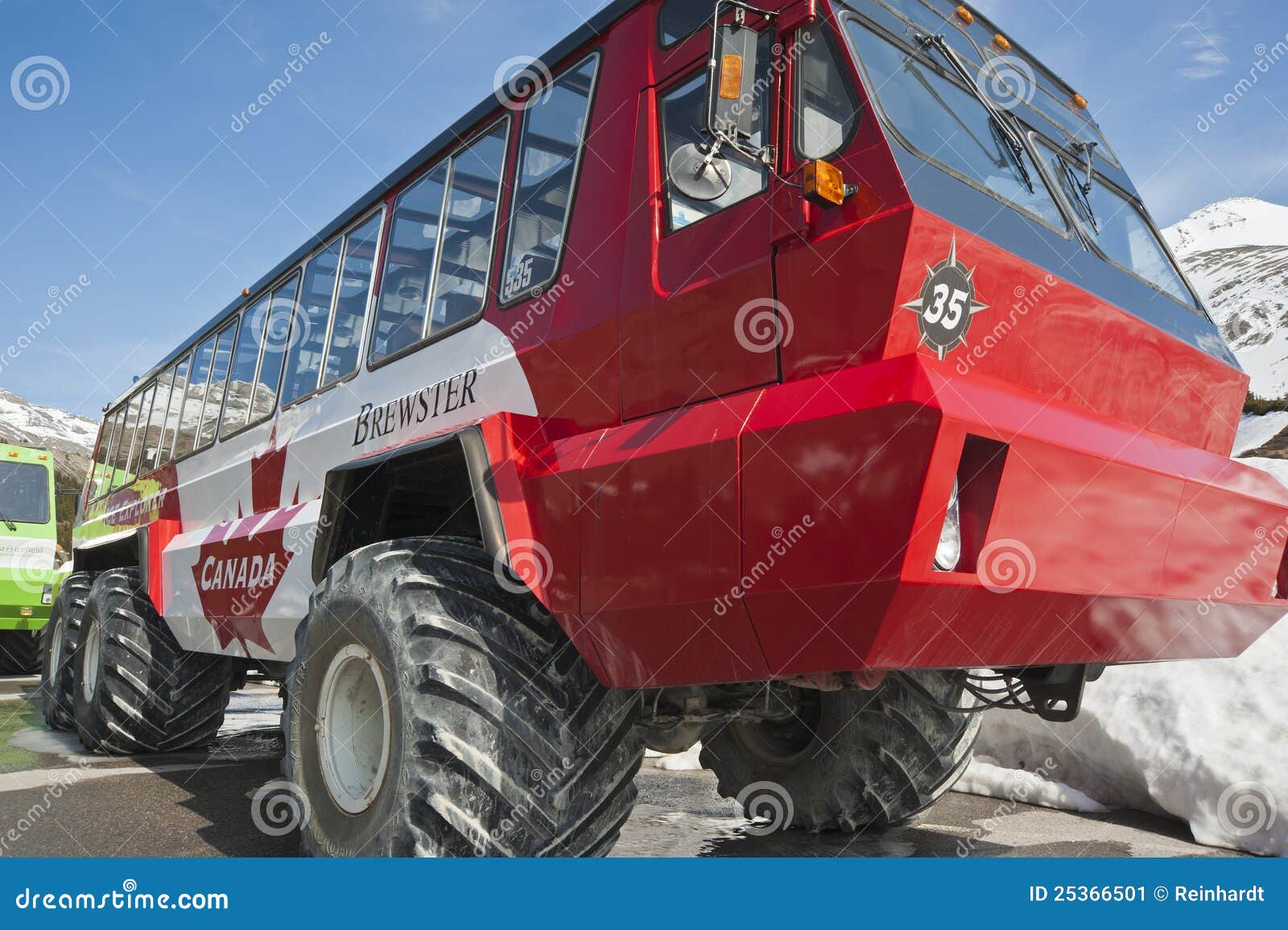 Columbia Icefield, Snow-coach Editorial Photo - Image of nature, cold ...