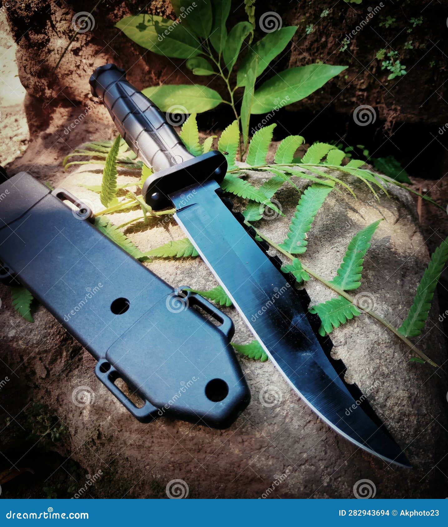 Columbia Millitary Knife Commando Stock Photo - Image of outdoorknife ...