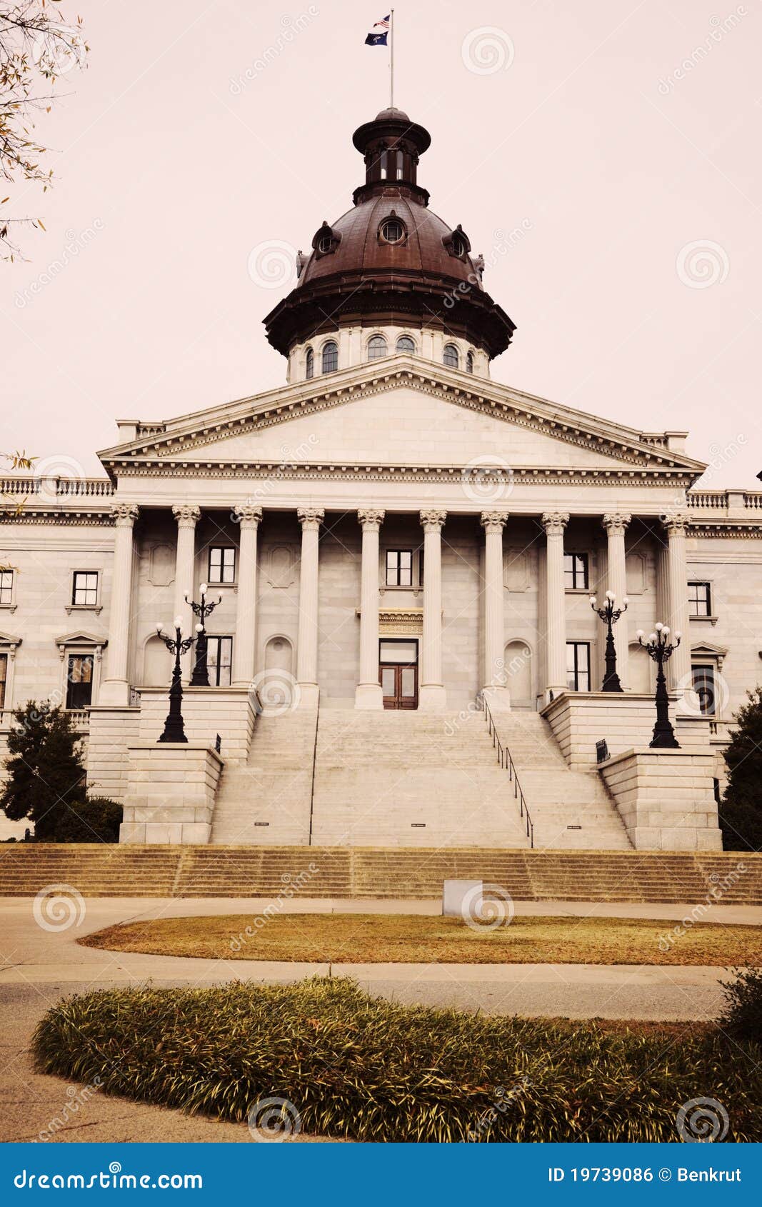 Columbia, South Carolina - State Capitol Stock Photo - Image of ...