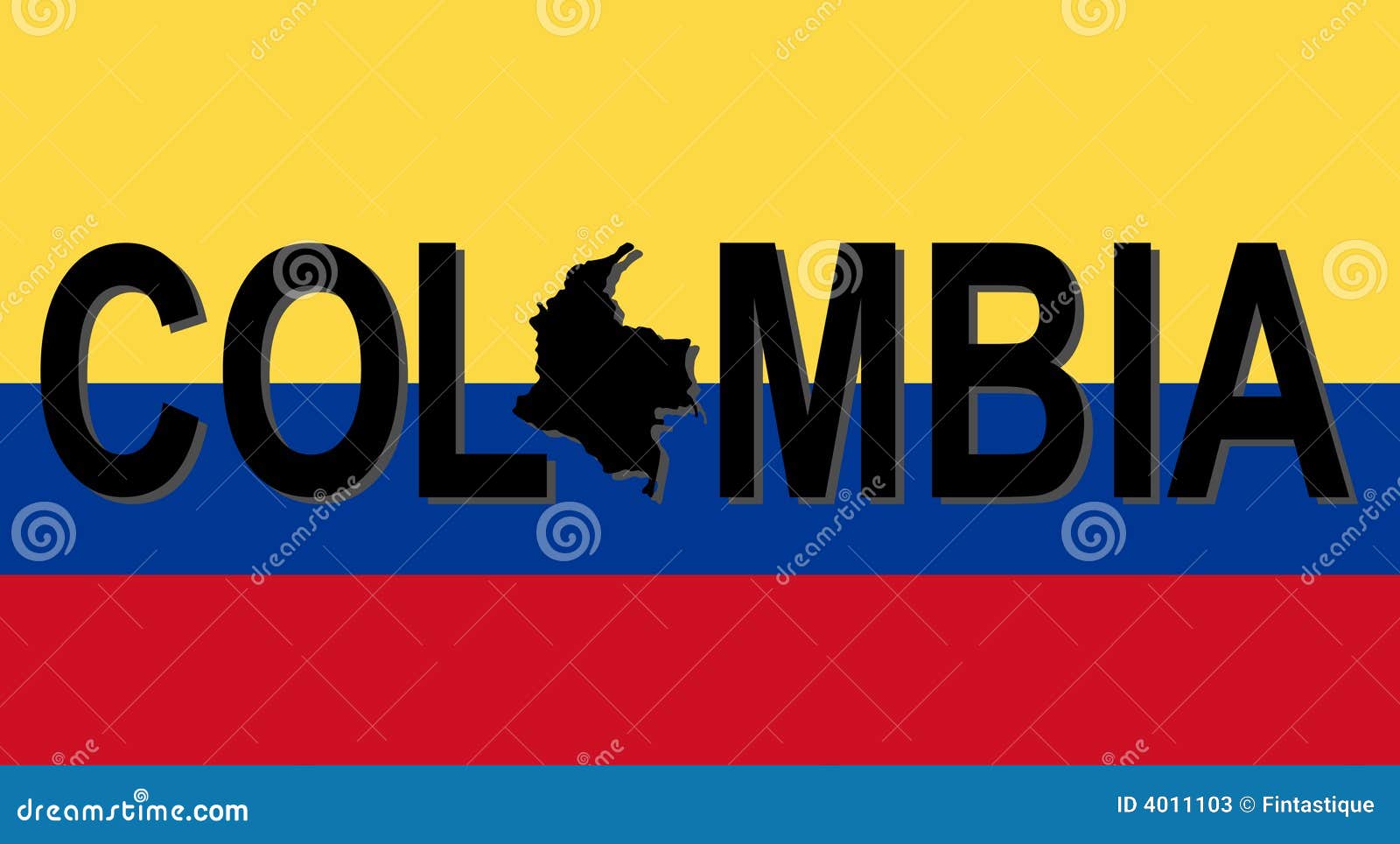 Columbia text with map stock vector. Illustration of outline - 4011103