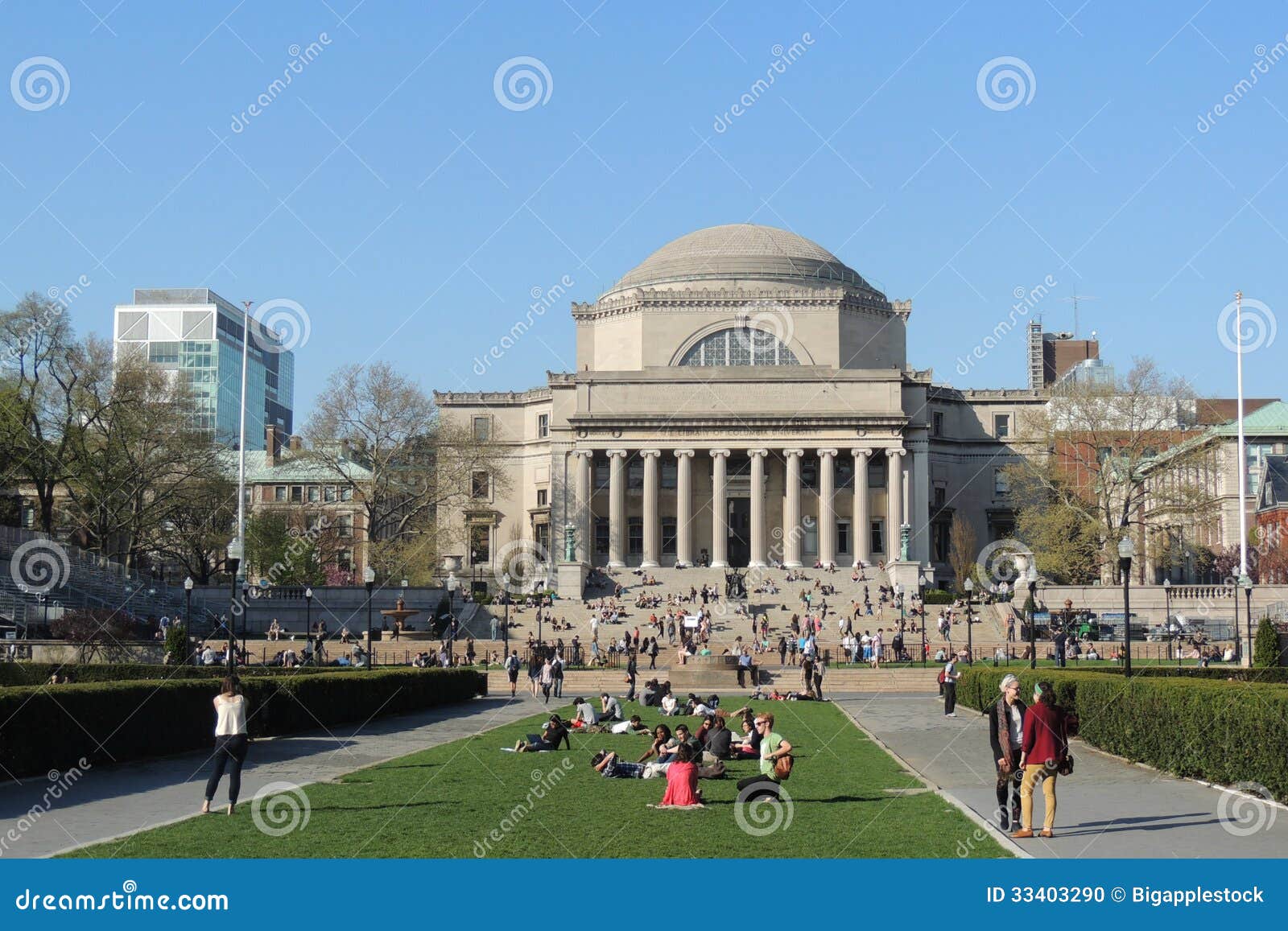 Columbia University editorial image. Image of manhattan - 33403290