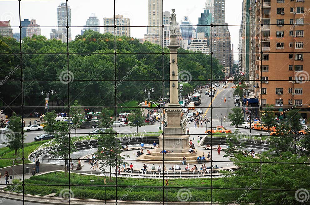 Columbus Circle stock image. Image of business, cells - 1066717