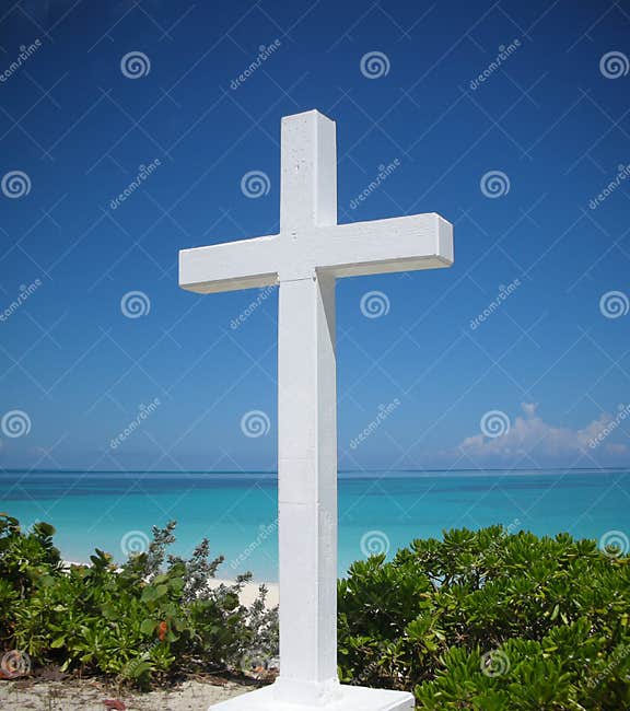 Columbus Cross by Ocean stock image. Image of christopher - 6632461