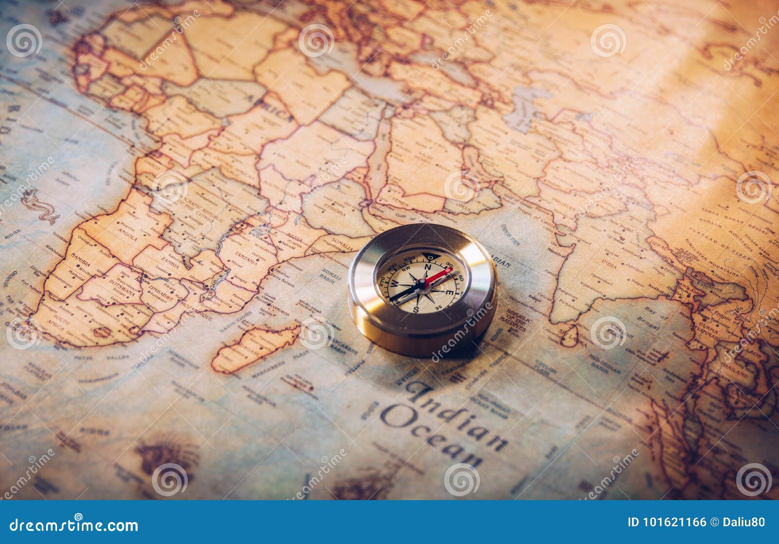 Columbus Day and World Map with Compass Stock Photo - Image of ...