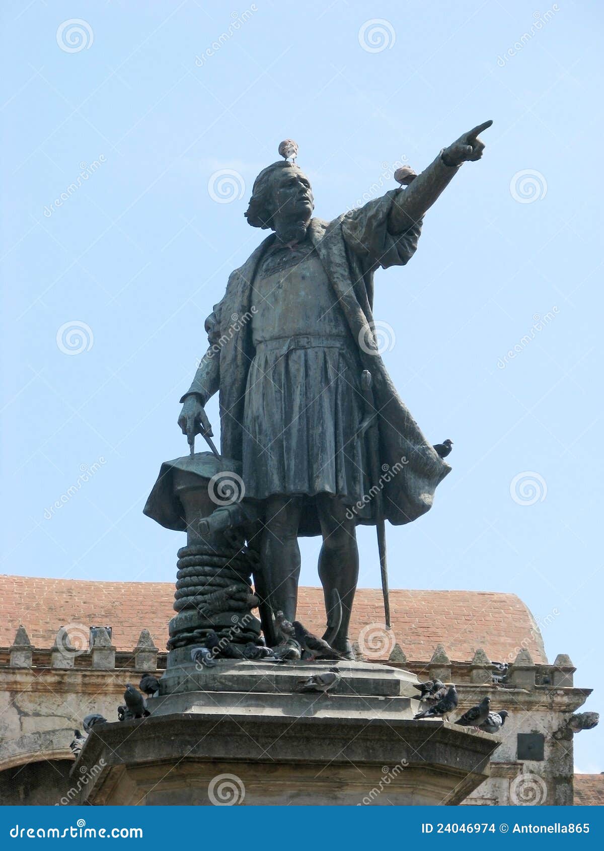 Columbus monument stock photo. Image of hispaniola, america - 24046974