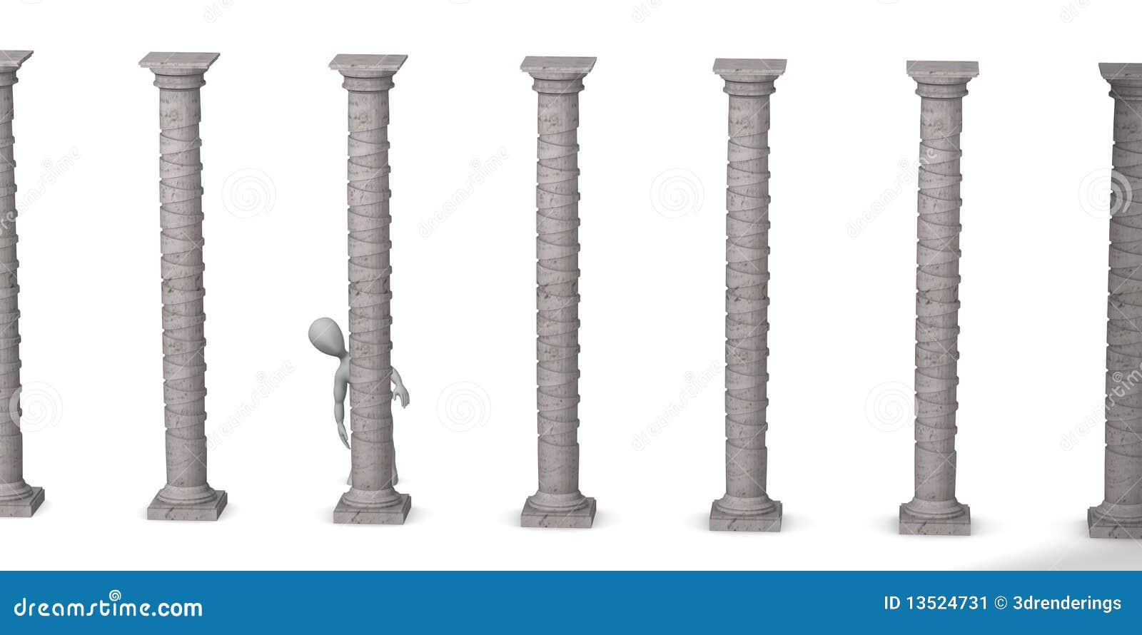Column stock illustration. Illustration of architecture - 13524731