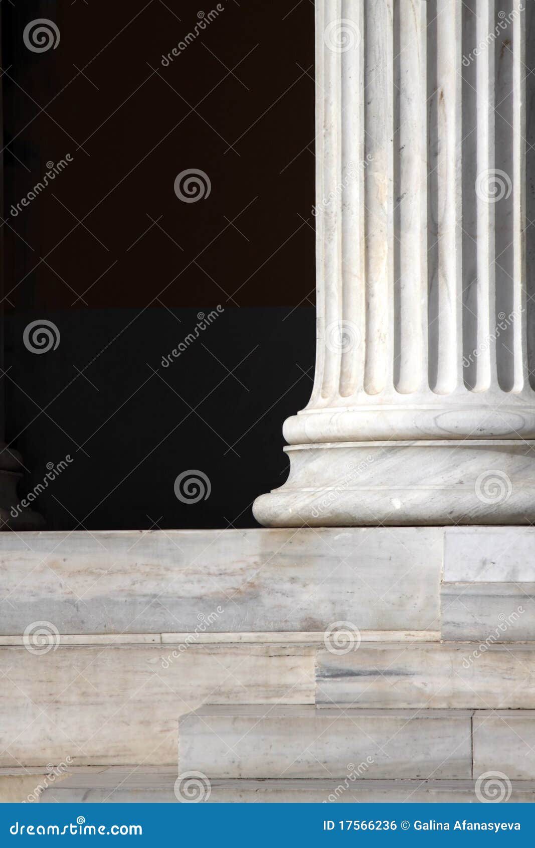 Column stock photo. Image of view, exterior, roman, column - 17566236