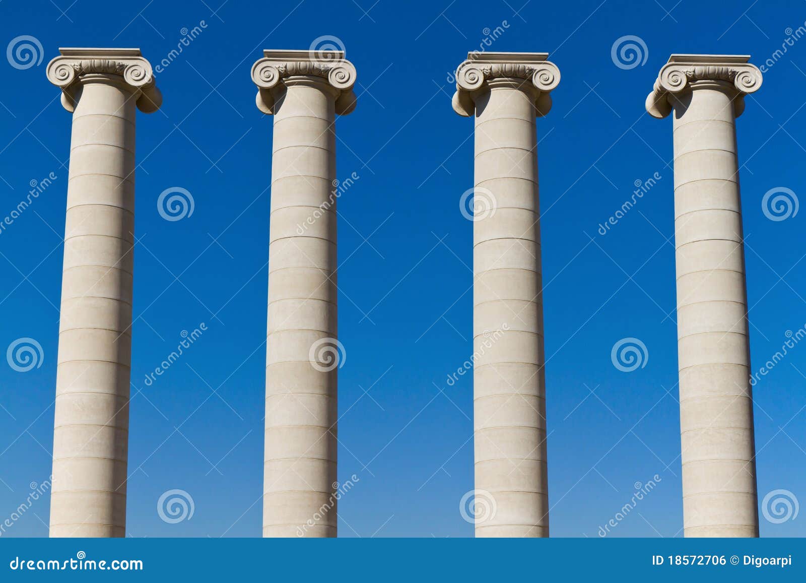 Column stock photo. Image of decoration, classical, romanesque - 18572706