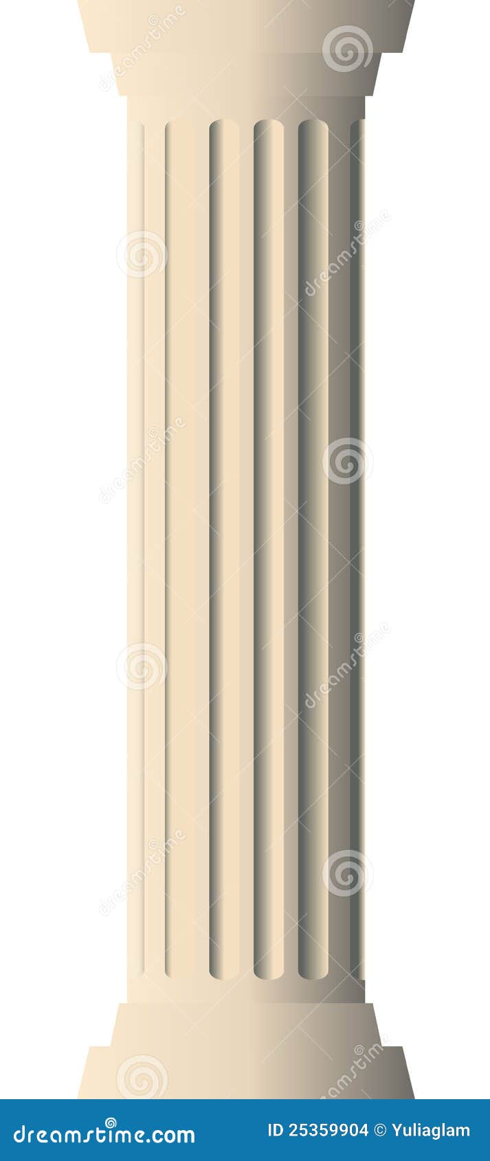 Column stock vector. Illustration of culture, design - 25359904