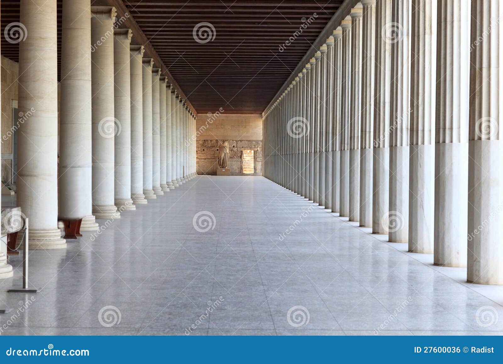 Column arcade of museum editorial photo. Image of clear - 27600036