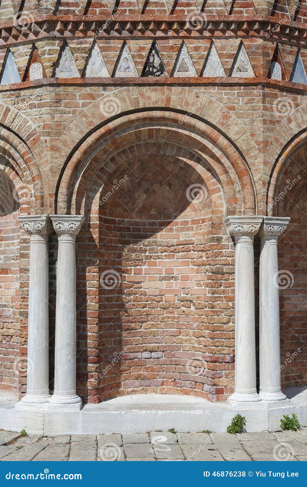 Column and arch stock photo. Image of field, exterior - 46876238