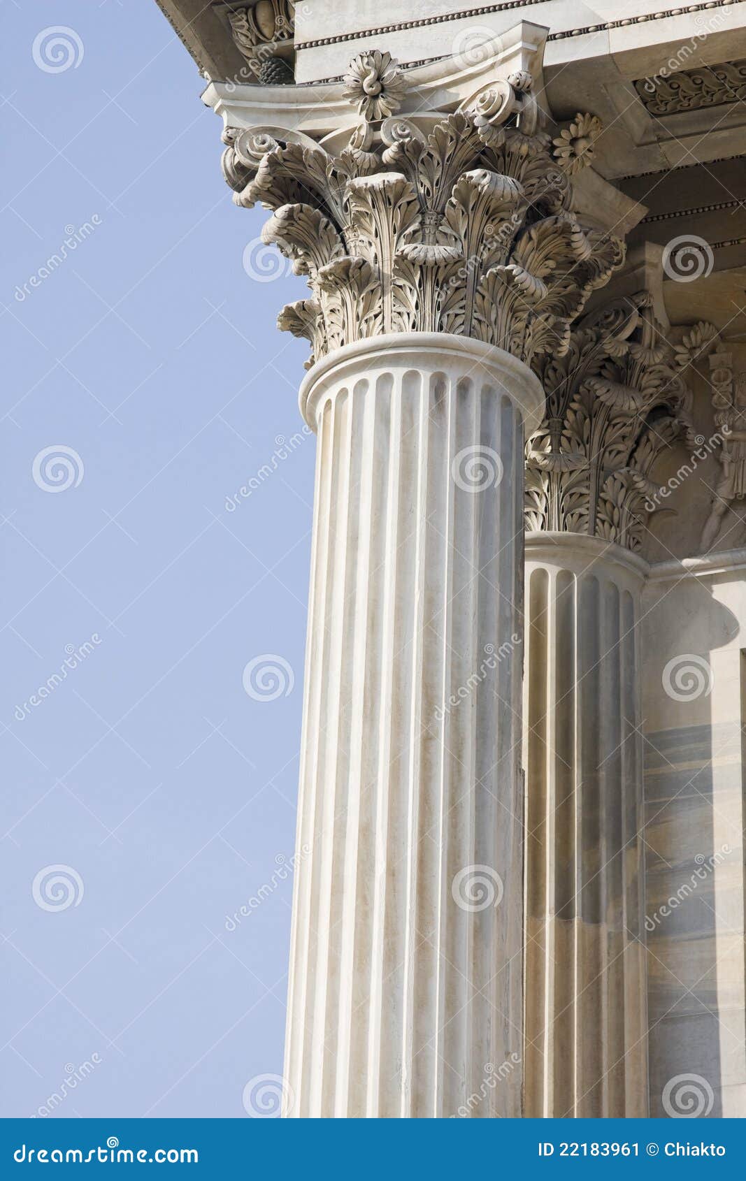 Column of Arch of Peace, Milan Stock Image - Image of milan, arch: 22183961