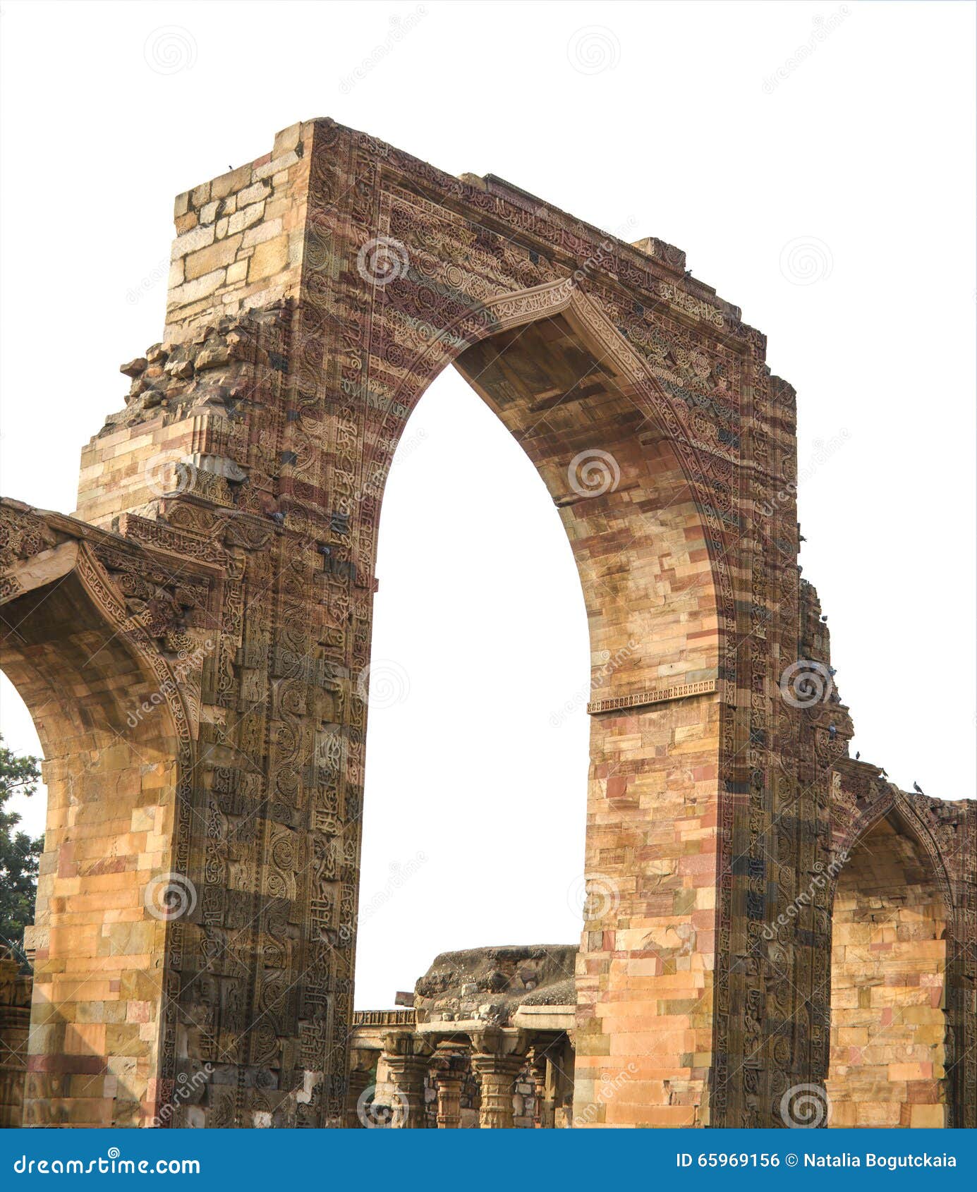 Column Arches, Historical Place Stock Photo - Image of middle, india ...