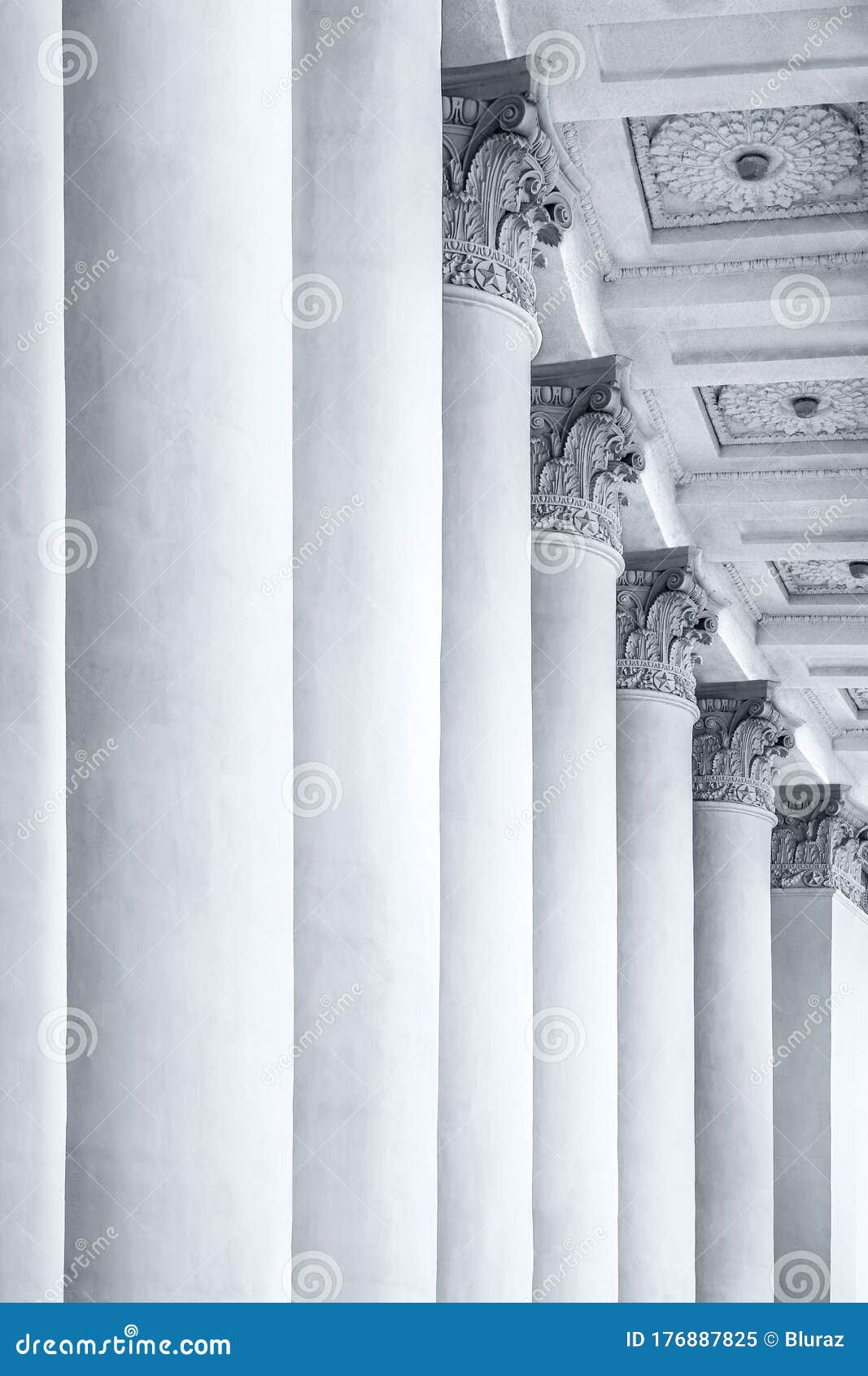 Column Architectural Detail and Symbolism Stock Image - Image of ...