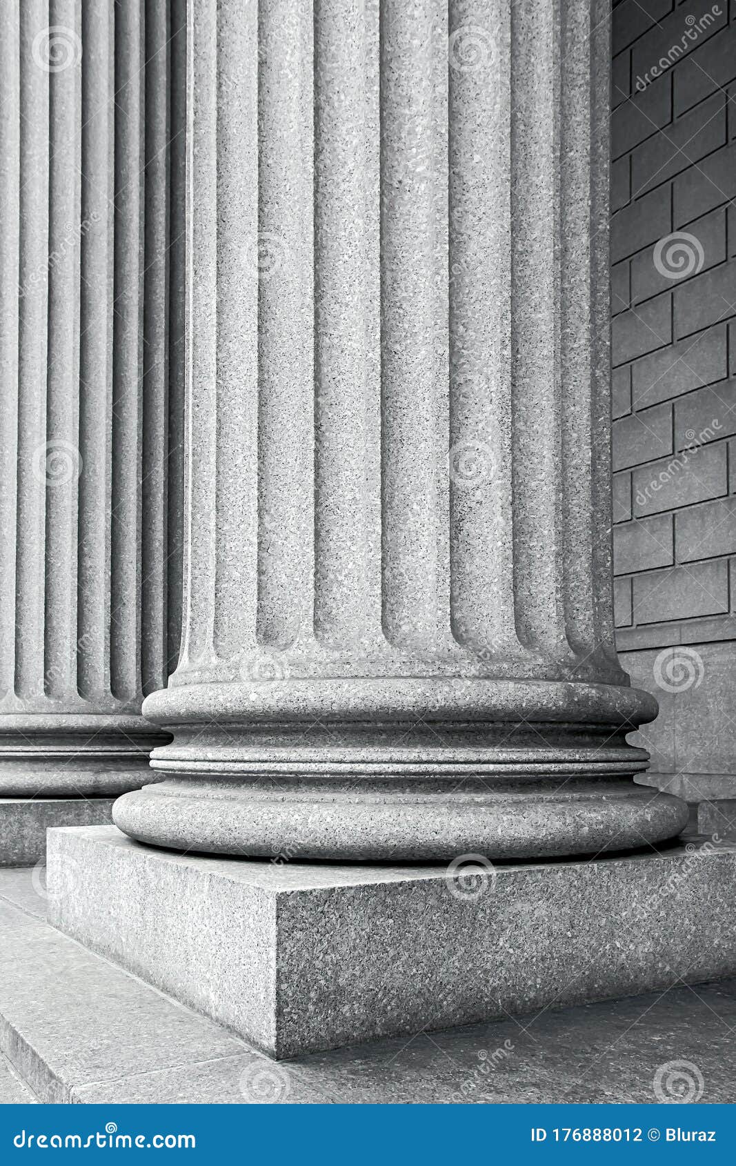 Column Architectural Detail and Symbolism Stock Photo - Image of repeat ...