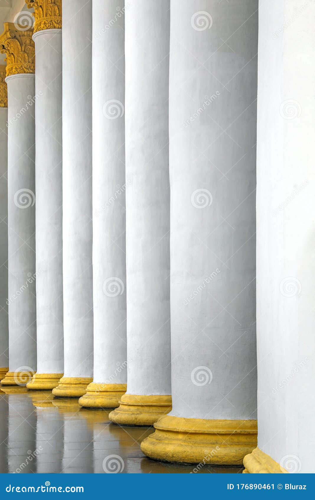 Column Architectural Detail and Symbolism Stock Image - Image of rock ...