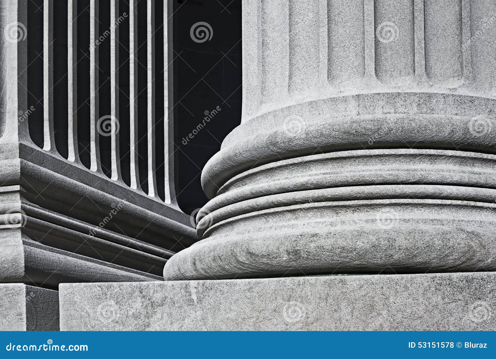 Column Architectural Detail and Symbolism Stock Photo - Image of stone ...