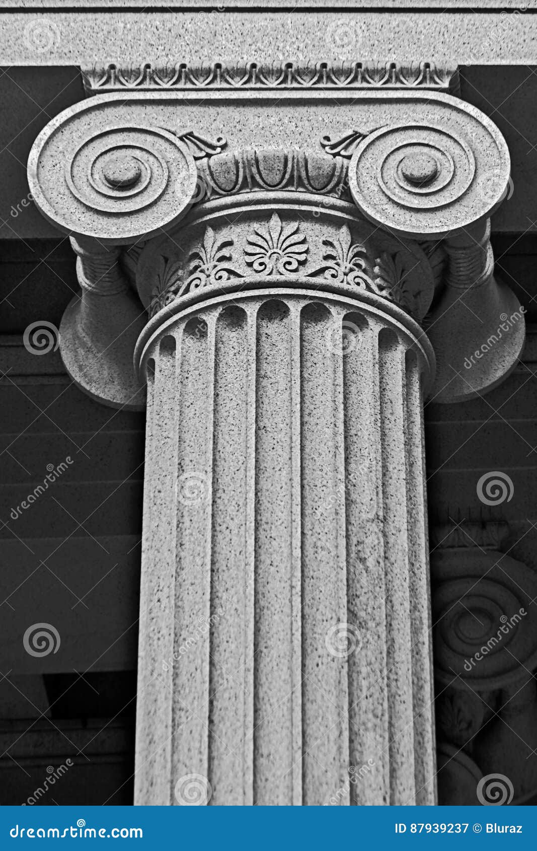 Column Architectural Detail and Symbolism Stock Image - Image of marble ...
