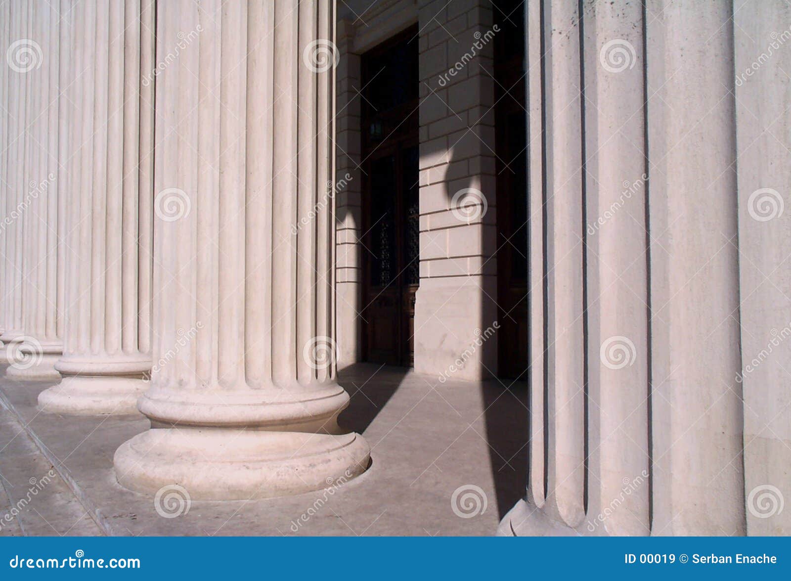 Column base stock image. Image of entrance, architecture, bucharest - 19