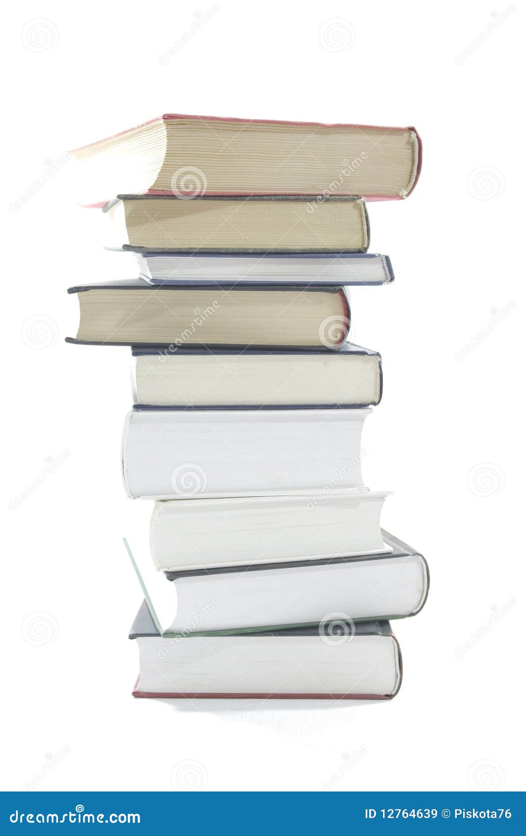 Column of books stock image. Image of letters, learn - 12764639