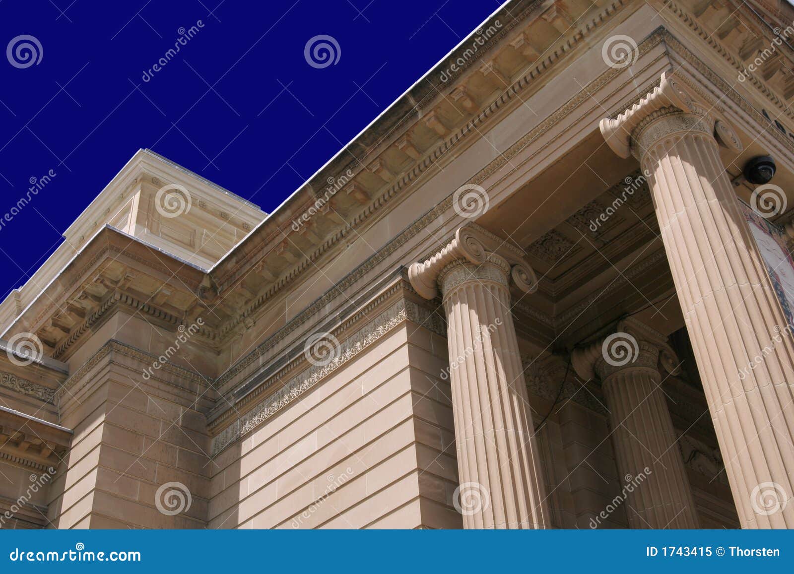 Column Building stock image. Image of academic, house - 1743415