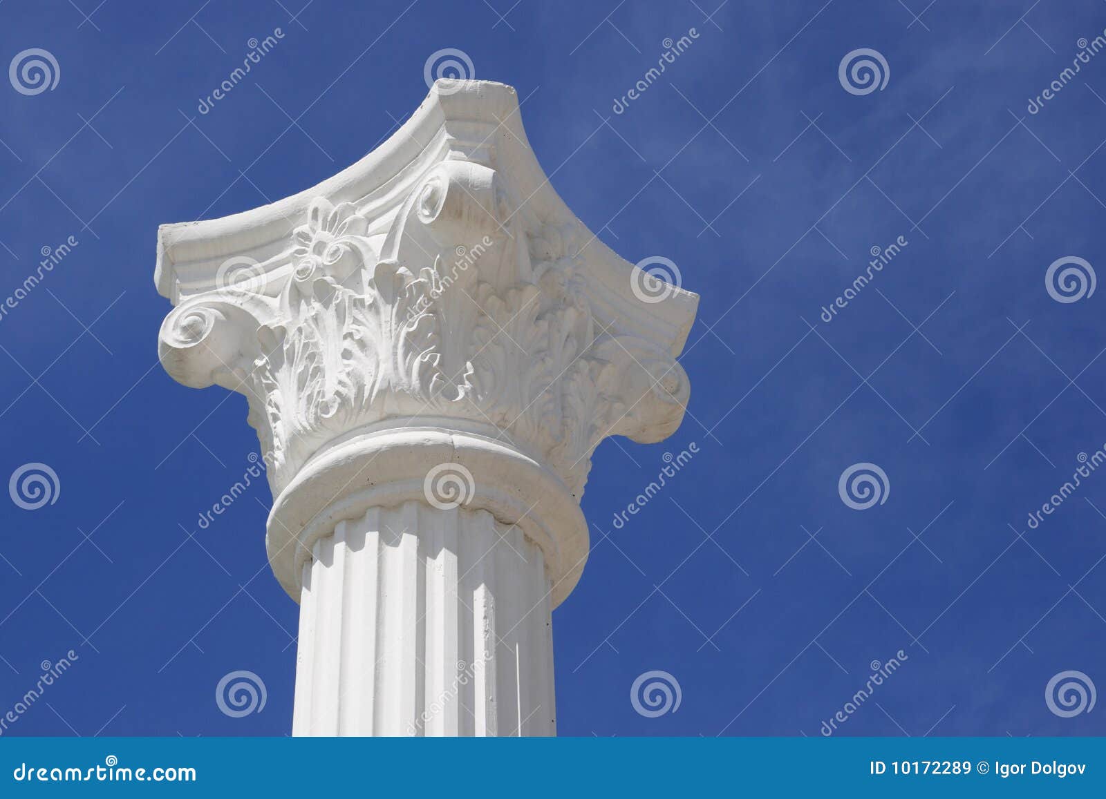 Column and capital stock image. Image of decoration, rome - 10172289
