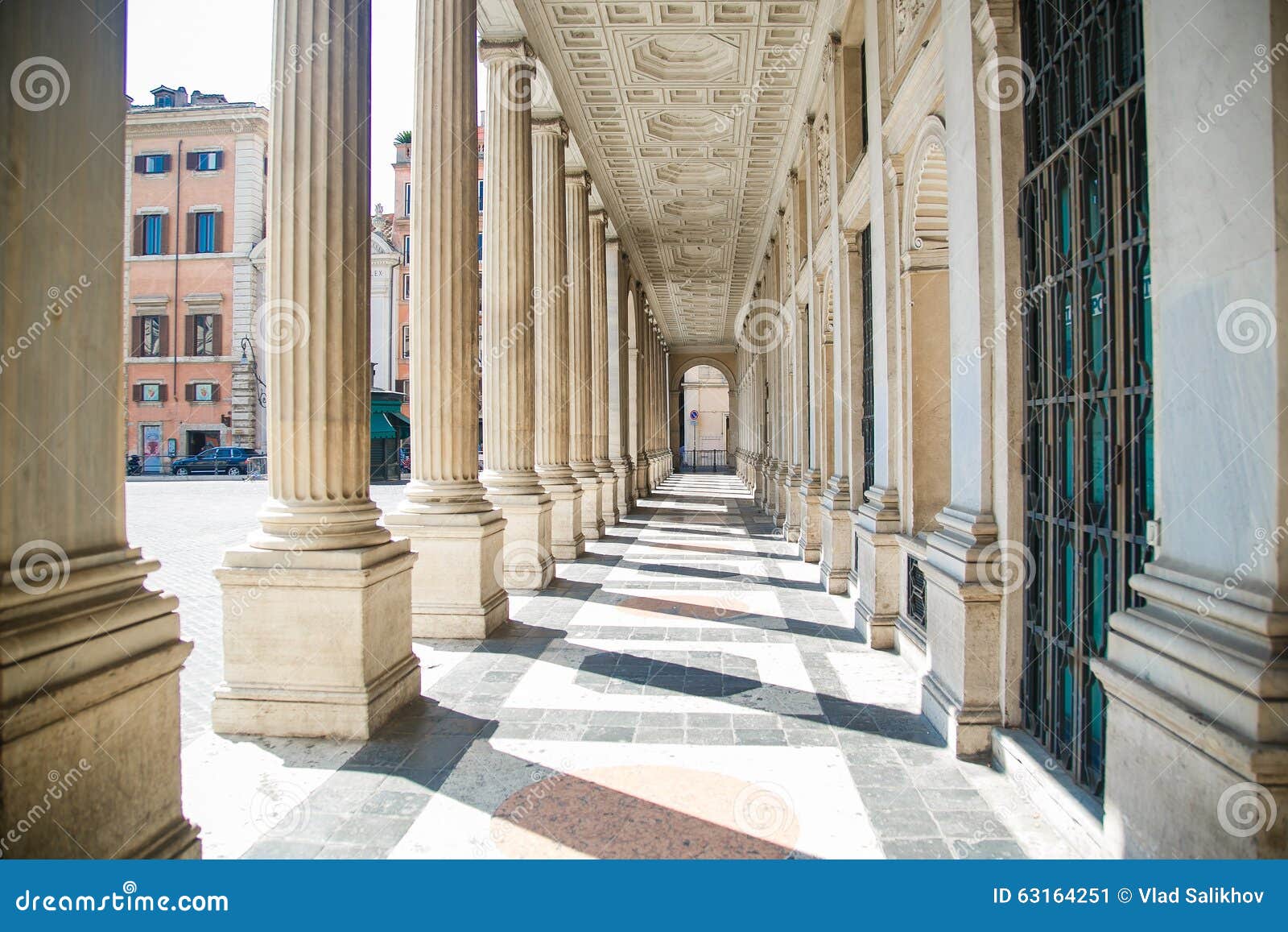 Column Classic Old City Civilization Perspective Stock Image - Image of ...