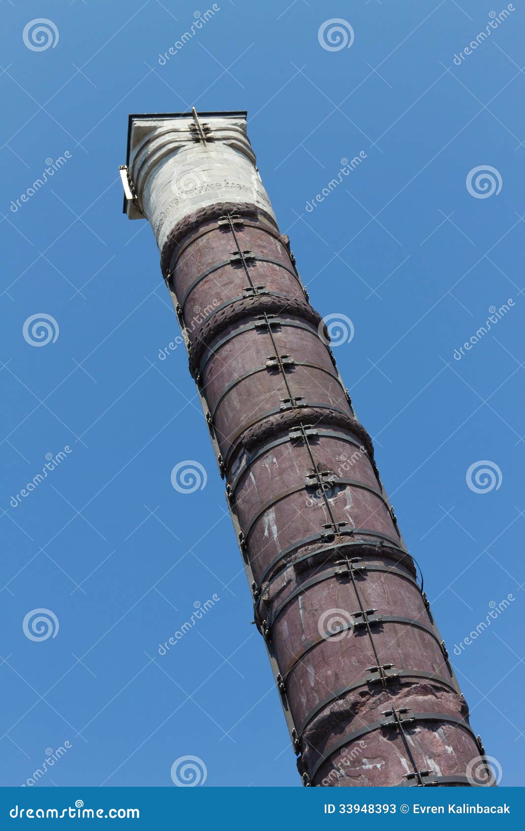 Column of Constantine stock image. Image of ruin, turkey - 33948393