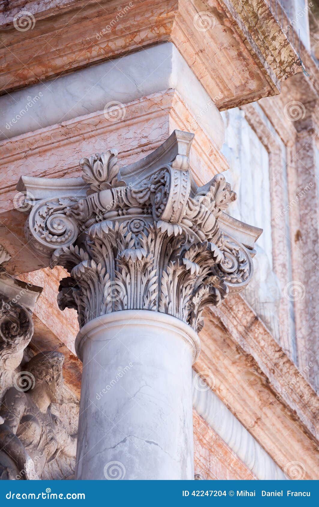 Column fragment stock photo. Image of detail, renaissance - 42247204