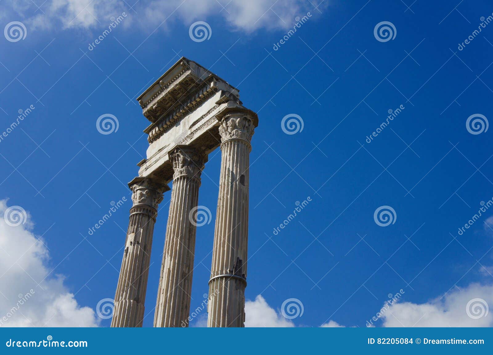 Column stock photo. Image of historical, blue, pillar - 82205084