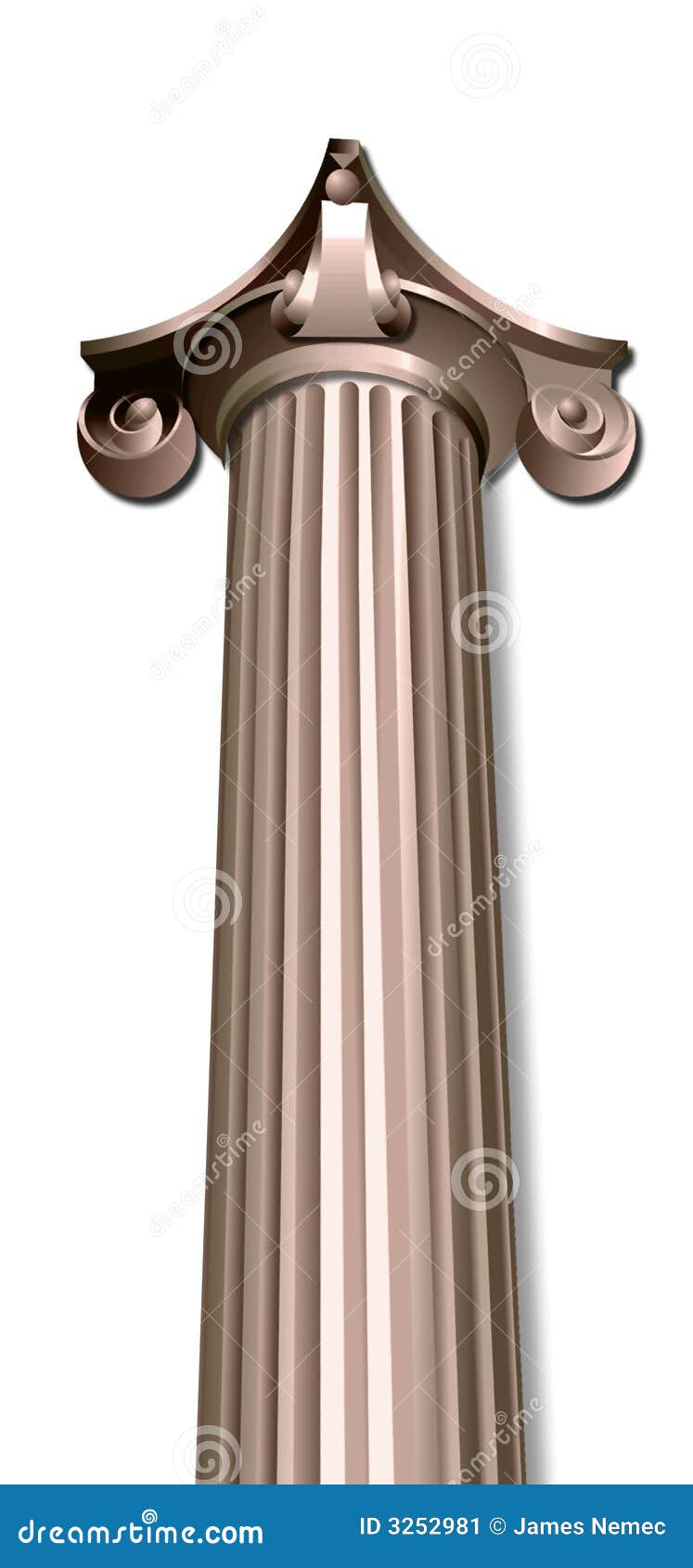 Column illustration stock illustration. Illustration of design - 3252981