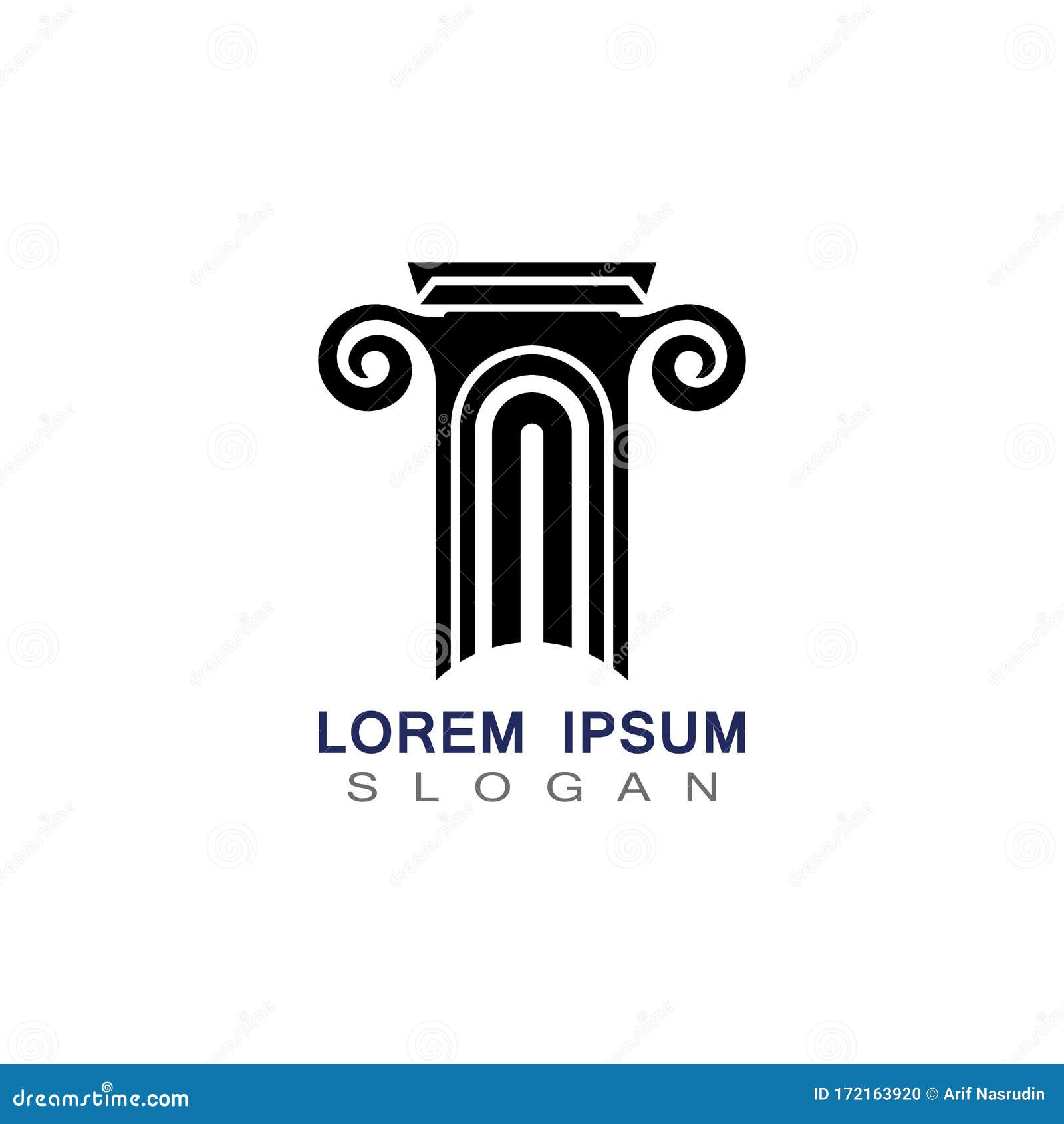 Column Logo and Symbol Template Vector Illsutration Design Stock ...