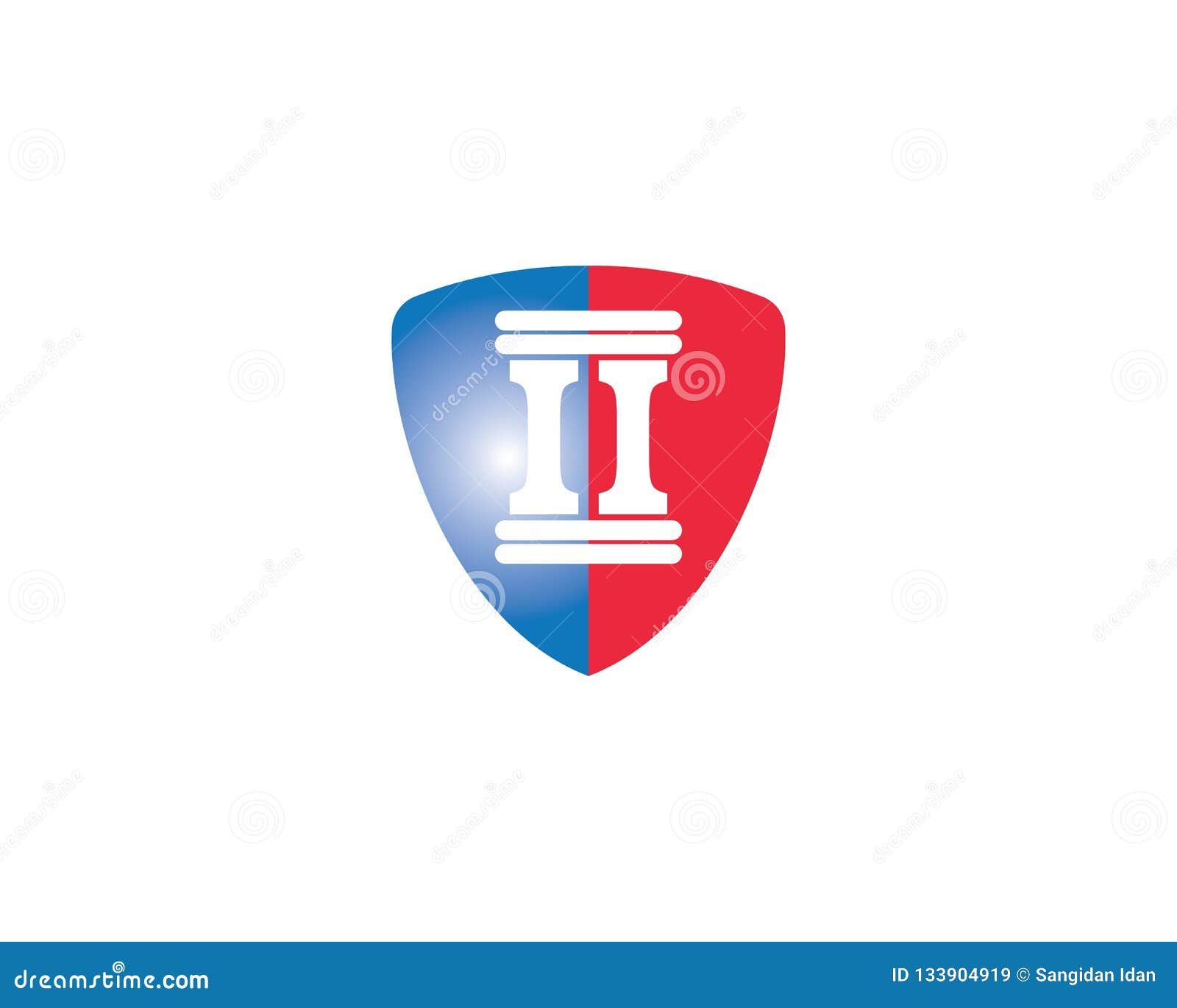 Column Logo vector stock vector. Illustration of lawyer - 133904919